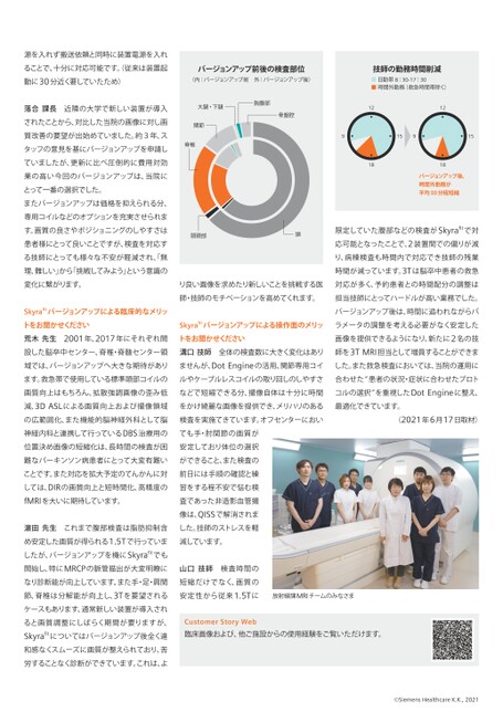 MAGENTOM Skyra fit 導入事例 鈴鹿回生病院様